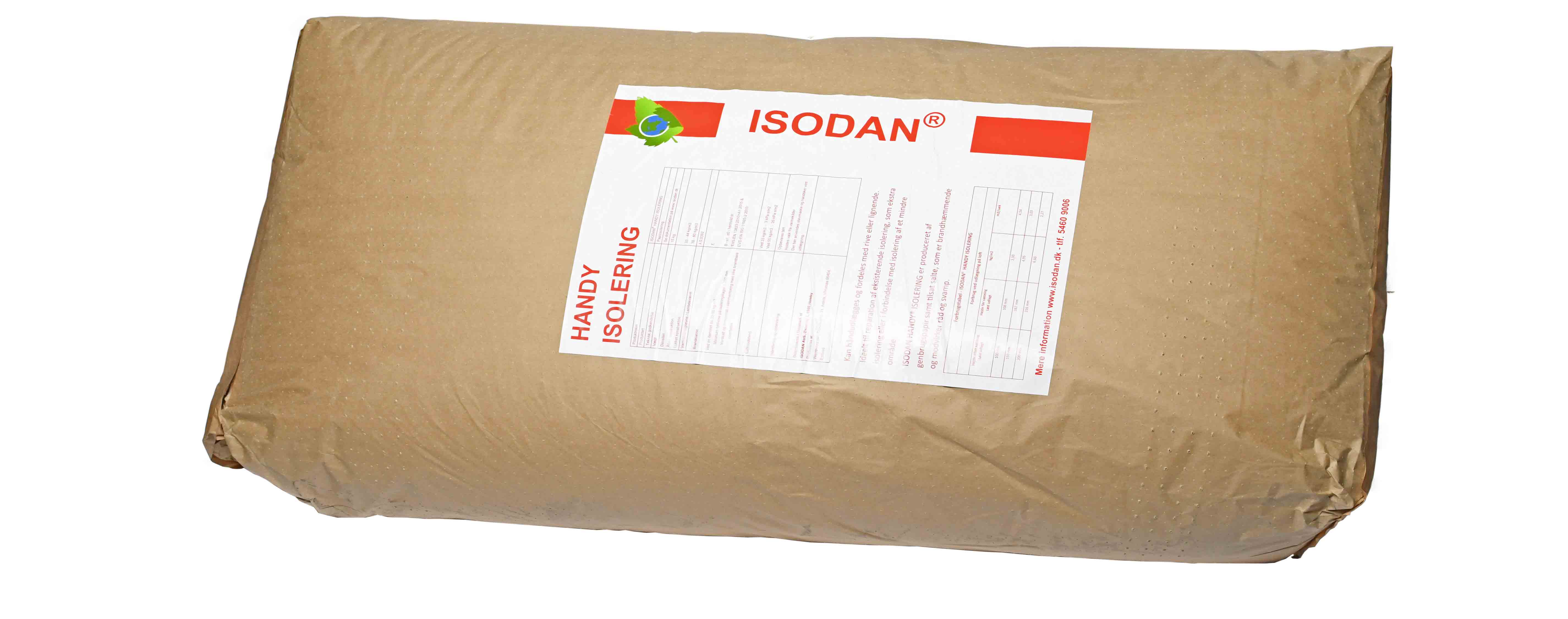 Papirisolering til indblæsning